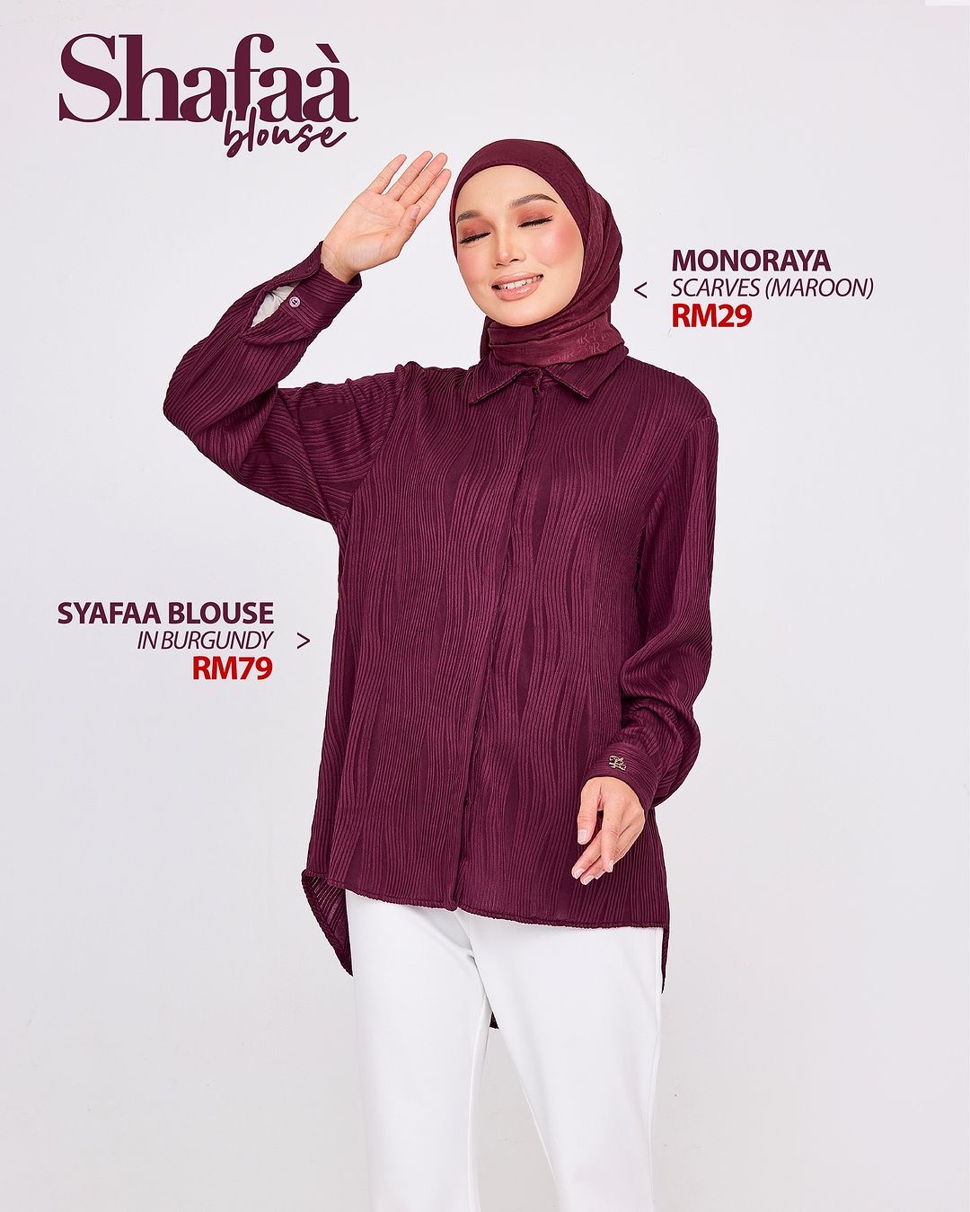 Shafaa blouse – OnlineStore PS Jieha